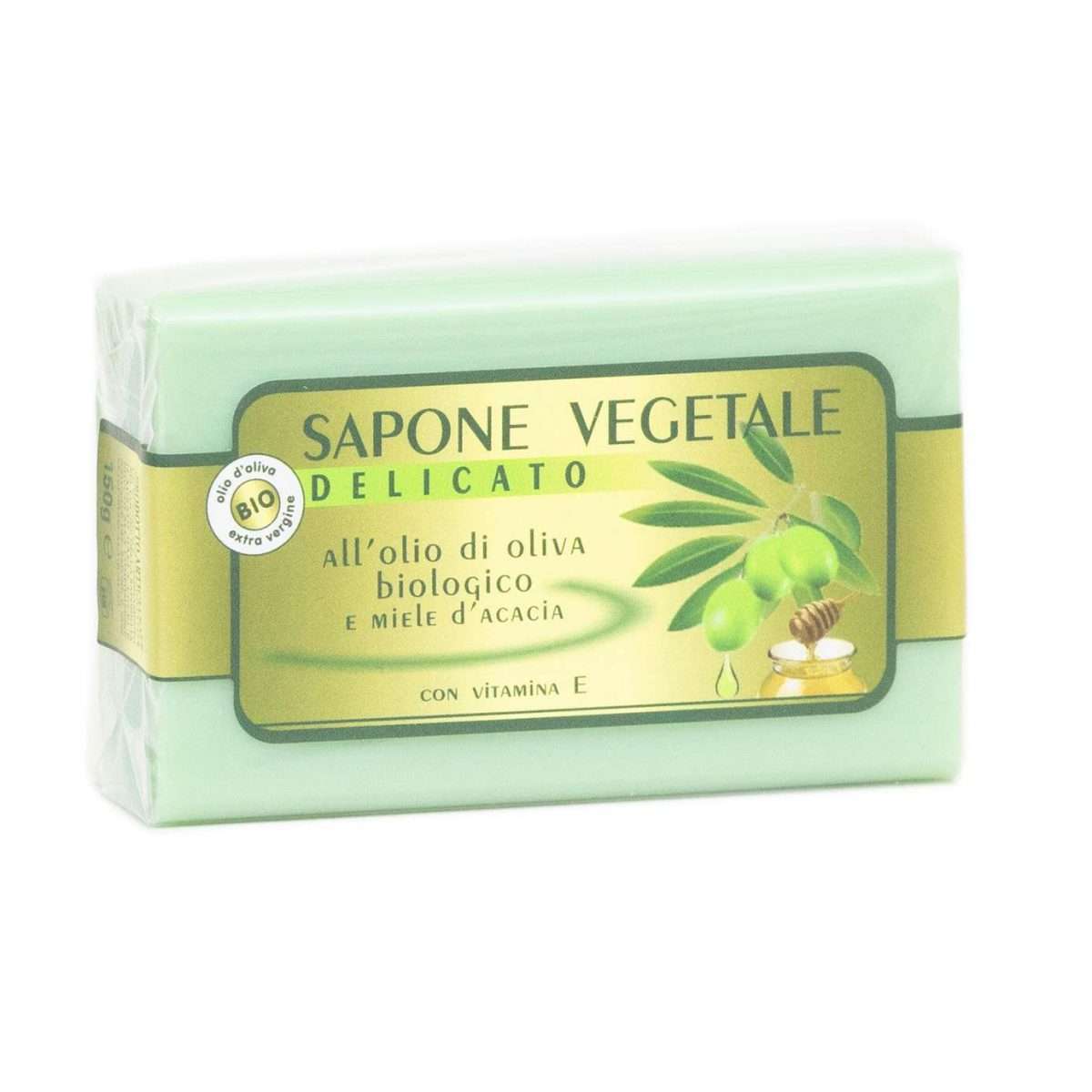 Sapone miele e olio d'oliva - delicato 150g - Con Le Api Natural